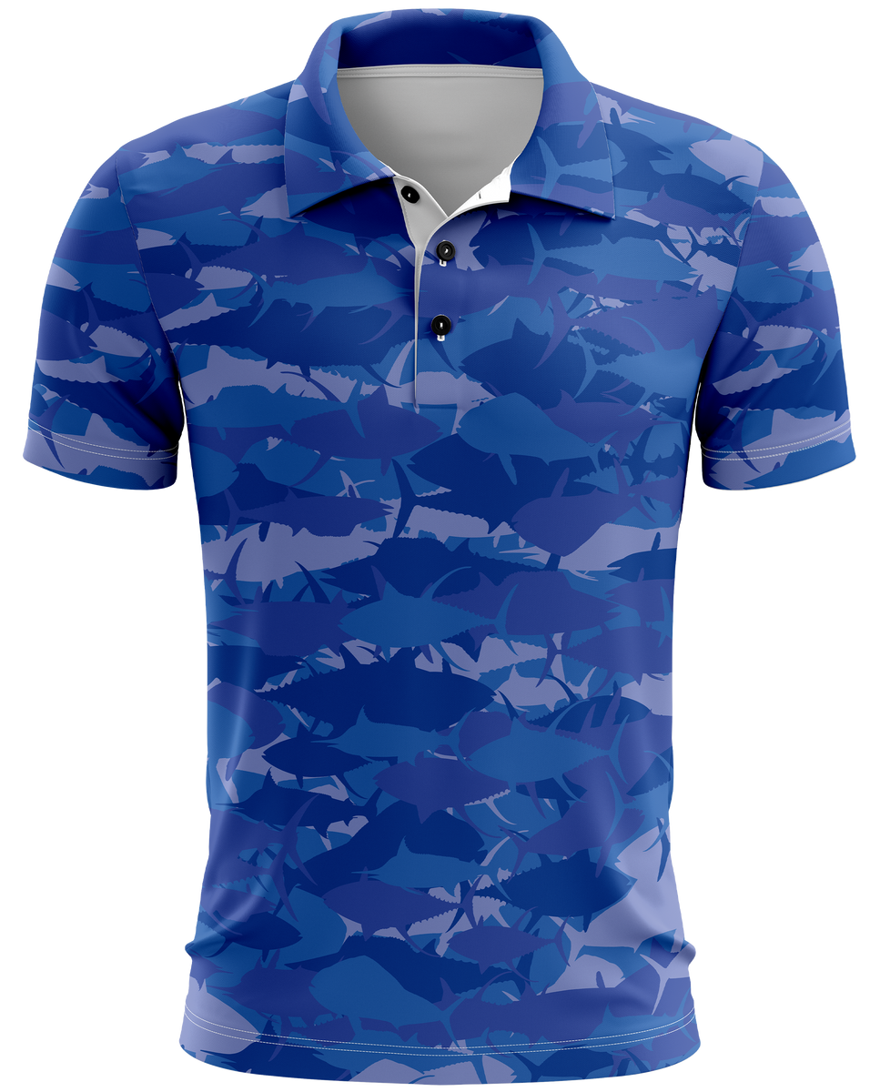 Pelagic Royal Dri Fit Polo (Adult/Keiki) – Venture Wetsuits