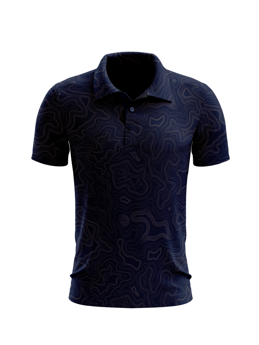 Topo Deep Blue Dri Fit Polo (Adult/Keiki) – Venture Wetsuits