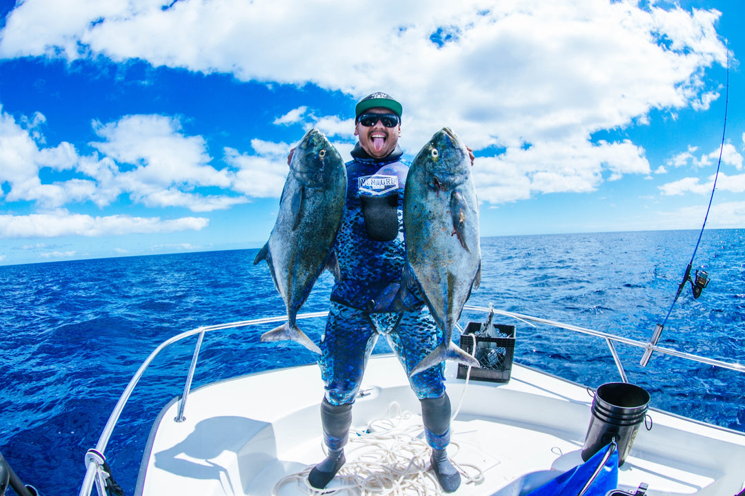 Blue Water Flasher Set Fully Rigged + Mesh Bag – Venture Wetsuits