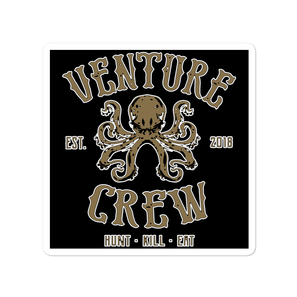 Venture Crew Tako Sticker – Venture Wetsuits