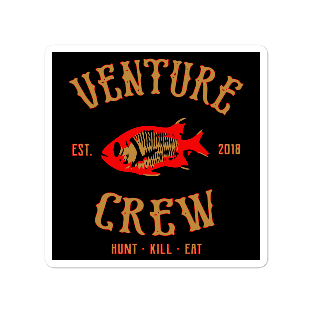Venture Crew Menpachi Sticker – Venture Wetsuits